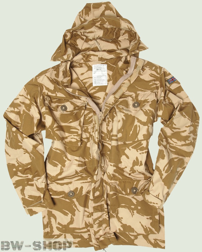 Original Britische Armee Parka DPM-Tarn / Desert-Tarn Combat Smock